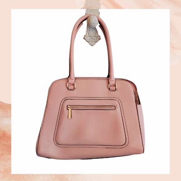 Target | Bags | Light Pink Gold Accent Shoulder Bag | Poshmark